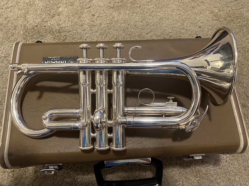Yamaha Eb Cornet YCR-261S 1978-1982 - Silver Plated | Reverb