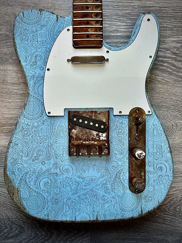 Pistols Crown Barncaster Tele GUITAR BODY ONLY | Reverb Australia