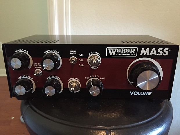 Weber Mass 100 attenuator line out box | Reverb