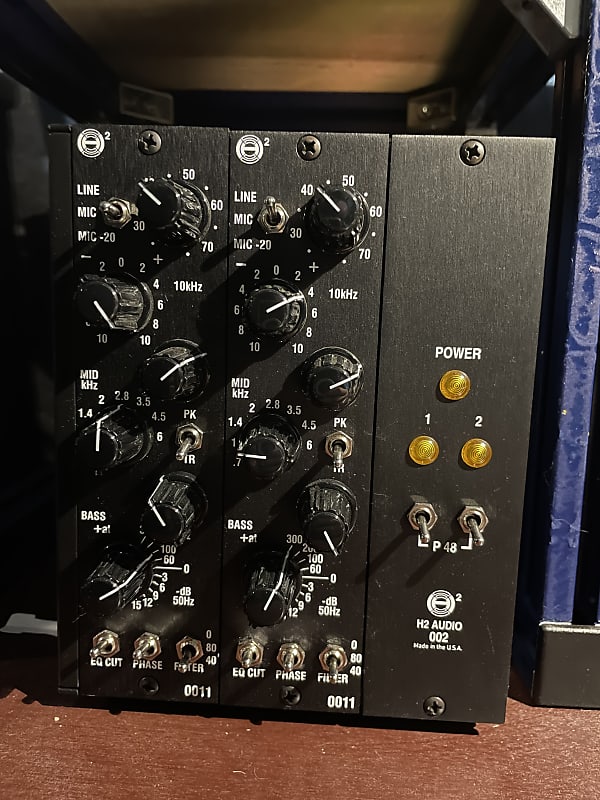 H2 Audio HELIOS 0011 & 002 Rack 2021 Black | Reverb