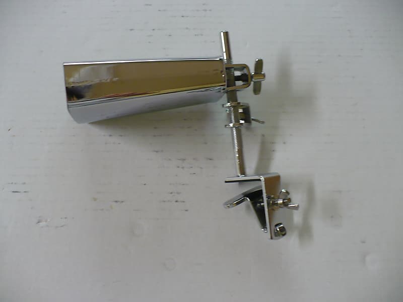 Unknown Chrome 5" Cowbell & Clamp Mint | Reverb