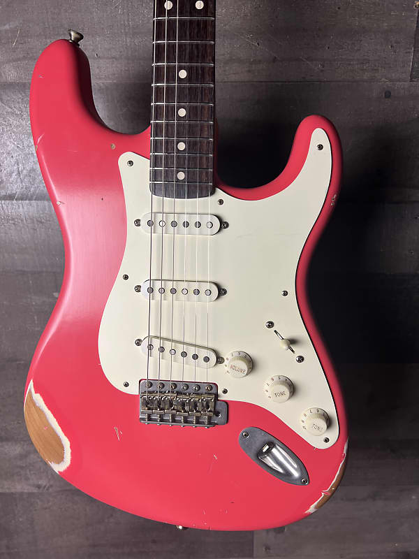 Bill Nash Stratocaster 1963 2022 Fiesta Red Brand New! | Reverb UK