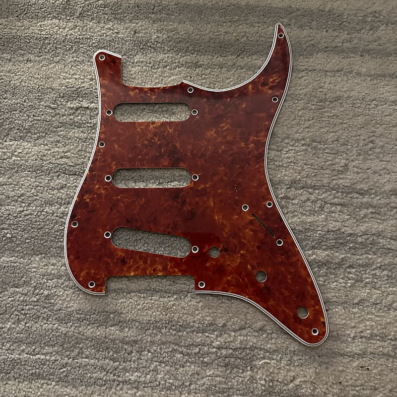 Spitfire Stratocaster Pickguard 2018 - Tortoiseshell | Reverb