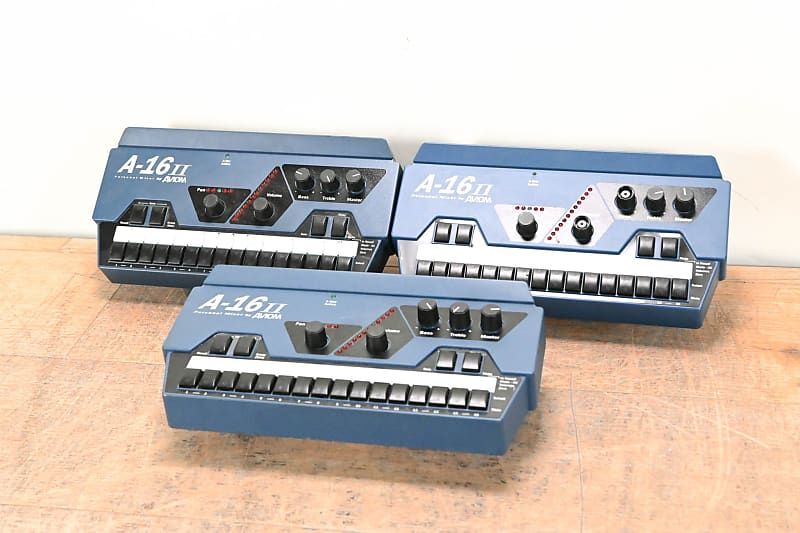 Aviom A-16II Personal Mixer (Pack of 3) CG01KES | Reverb UK