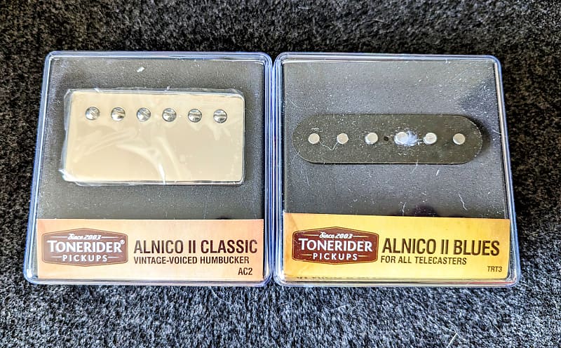Tonerider Alnico II Classics & Blues - Nickel, Black (SET for | Reverb