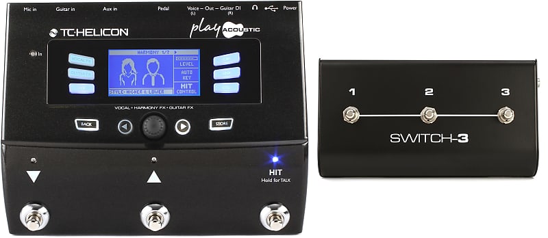 TC-Helicon VoiceLive Play Acoustic Guitar and Vocal Effects | Reverb