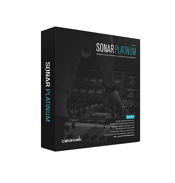 Cakewalk Sonar Platinum Music Production Software | Reverb