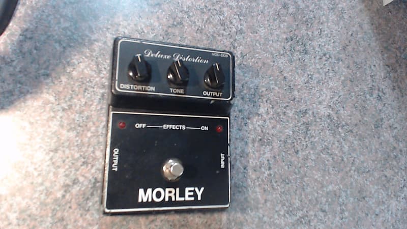 Morley Deluxe Distortion MOD-DDB 1981-1990 - Black | Reverb
