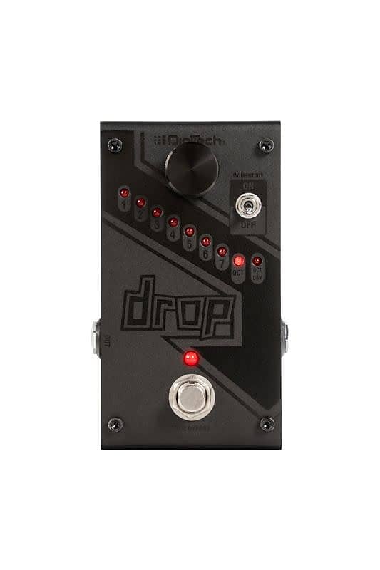 Digitech The Drop Polyphonic Drop Tune Pedal. Black Edition | Reverb