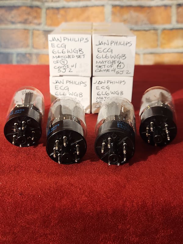 Jan/Philips ECG 6L6WGB Power Tubes Set of 4 | Reverb