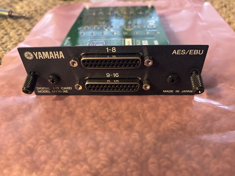 Yamaha MY16-AE 16-Channel AES/EBU Interface Card | Reverb