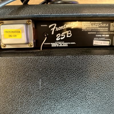 Fender Frontman 25B Early 2000s | Reverb