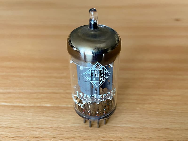 Telefunken ECC83 / 12AX7 1960s - Grey Smooth Plate Diamond | Reverb