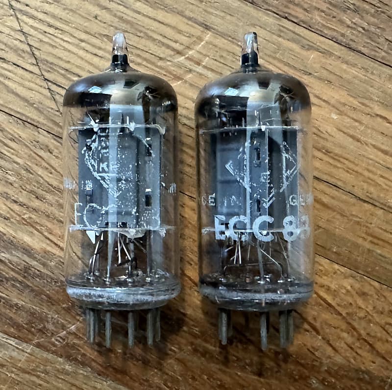 Matched Pair Telefunken 12ax7 ECC83 Vacuum Tubes. Hickok | Reverb