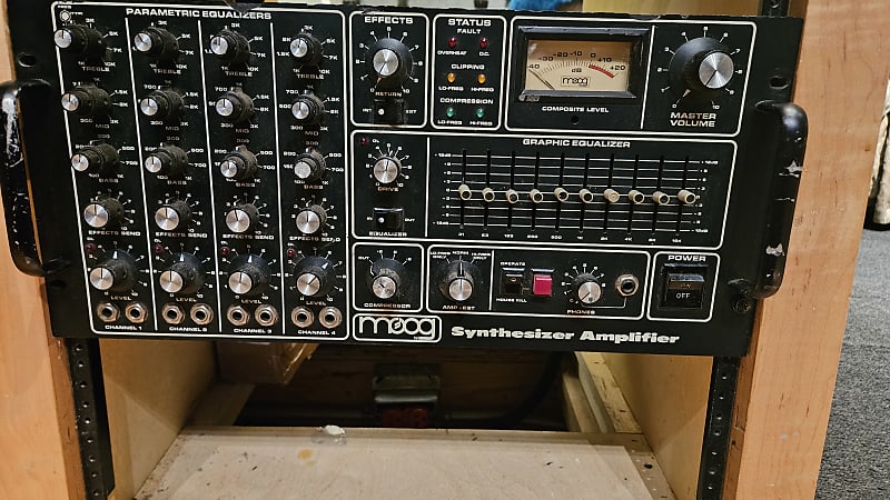 Moog 301A Synthesizer Amplifier 70s | Reverb