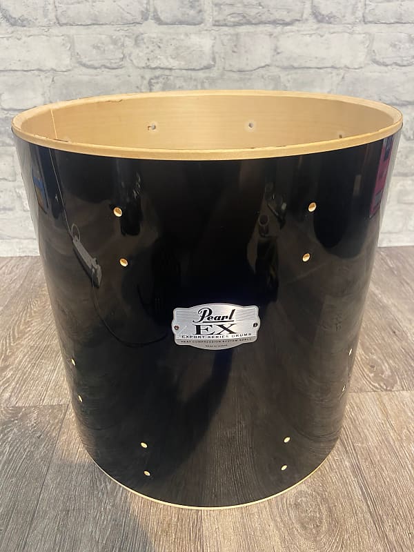 Pearl Export EX Tom Drum Shell 14”x14” Bare Wood Project | Reverb