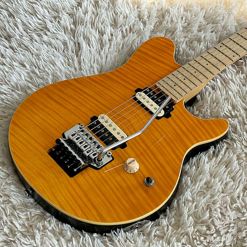 OLP MM1 Floyd Rose EVH Style Electric Guitar | Reverb