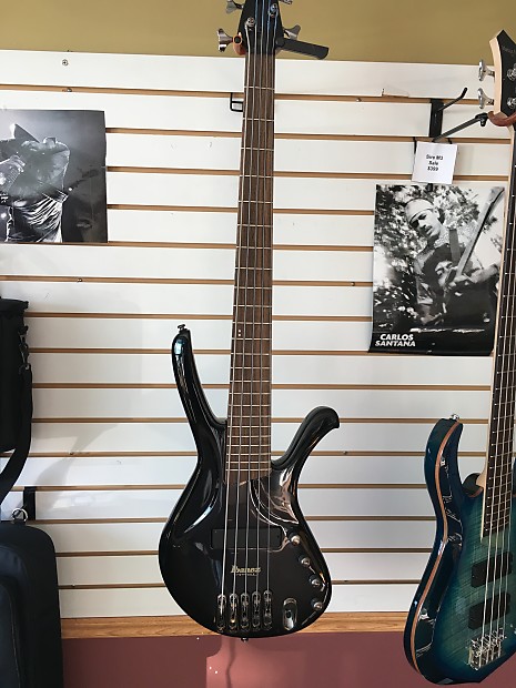 Ibanez Ergodyne Eda 905 Black Metallic 5 String Bass Reverb