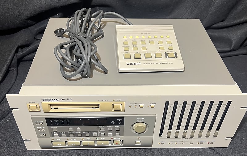 TASCAM DA-88 w/ RC-808 Controller | Reverb