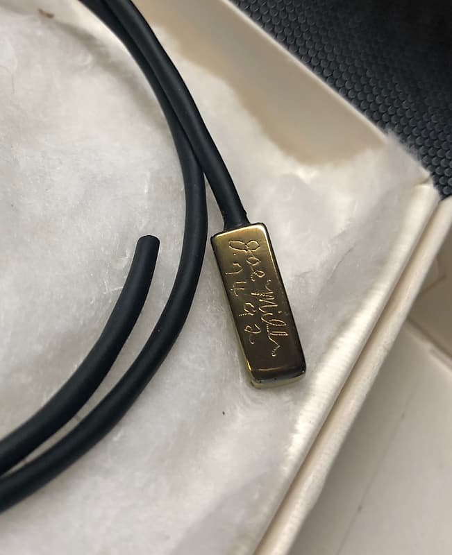 Joe Mills acoustic guitar internal microphone pickup Mint! | Reverb