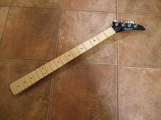 Epiphone by Gibson Accu Bass Neck. P-Bass. Loaded. Project. | Reverb