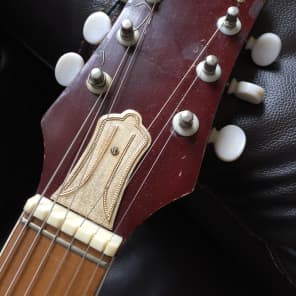 Zim-Gar Vintage Japanese 1960's Hollow body Electric Guitar | Reverb