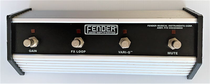 Vintage Fender Footswitch 4 Button Solid Fender | Reverb Australia