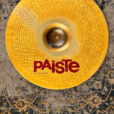 Rare Red Label Paiste 3000 RUDE 17” Crash Ride 1635 g FULL | Reverb