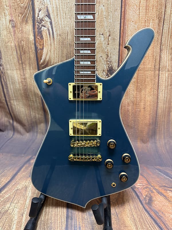 Ibanez IC420 Iceman - Antique Blue Metallic | Reverb