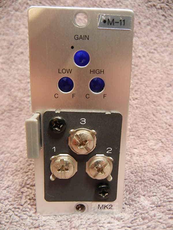TOA M-11 Balanced Low Impedance Microphone Module 900 Series. | Reverb