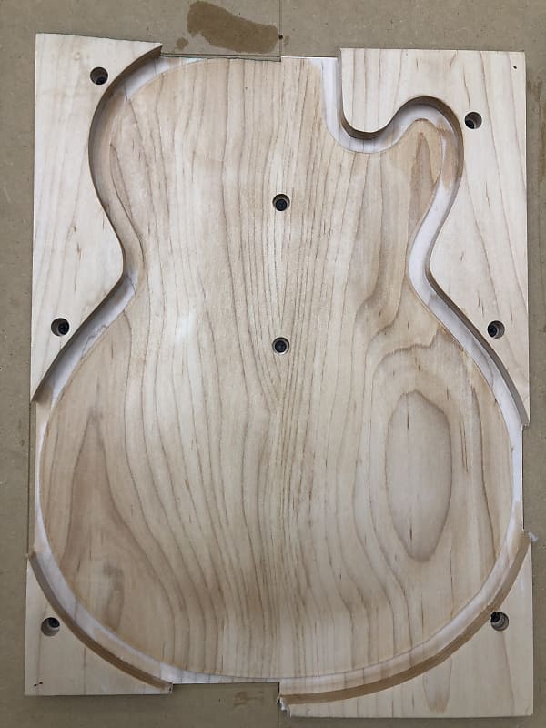 Guitar DIY ~ Carved Les Paul Top ~ Tennessee Sugar Maple ~ | Reverb