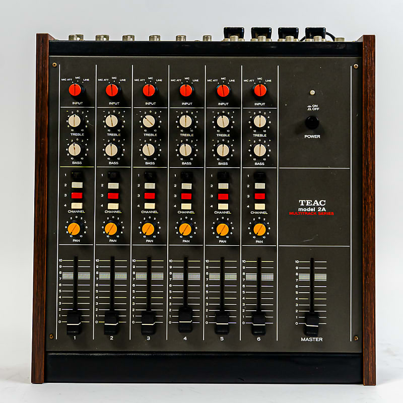 TEAC Model M-2a Multitrack Series Eight Channel Audio Mixer - | Reverb