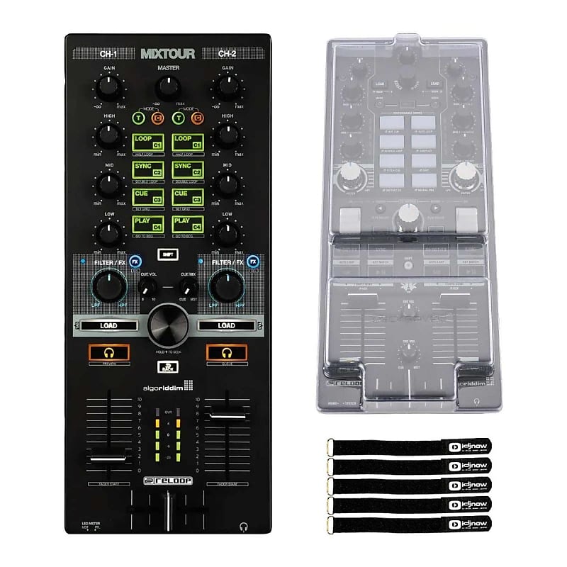 Reloop MIXTOUR PRO 4-Deck All-In-One DJ Controller w | Reverb