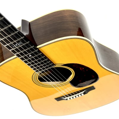 2002 Lucas Vintage LD-28 Wedge Natural Randy Lucas Custom | Reverb