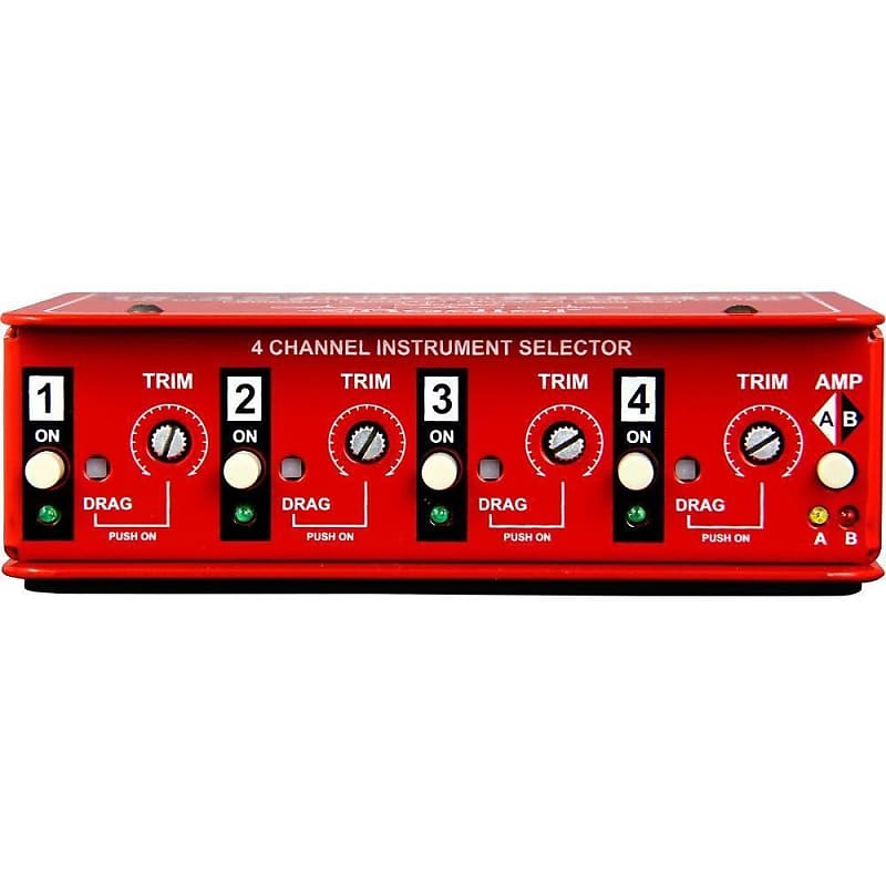 Radial Engineering JX42 Compact Four-Input Guitar Switcher | Reverb