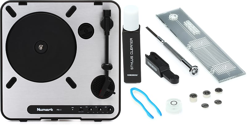 Numark PT-01USB Portable Turntable Bundle with Reloop | Reverb