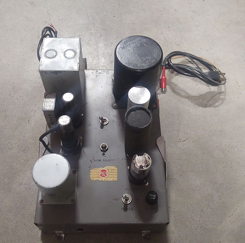 RCA BA-12A tube preamplifier line amp BA-11A | Reverb