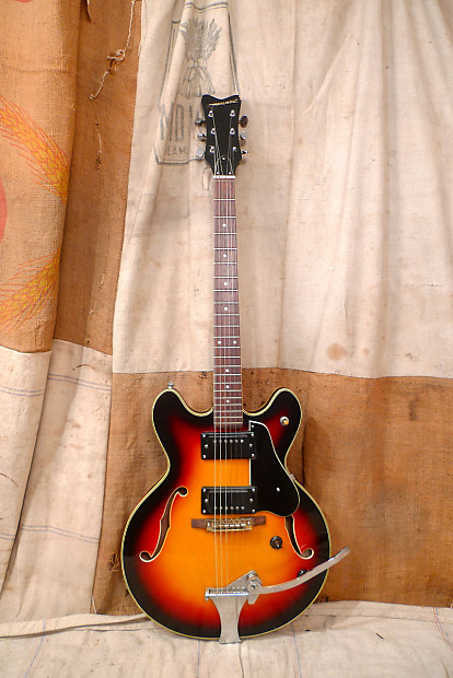 Realistic ES-335 Copy 1970's Sunburst | Reverb UK