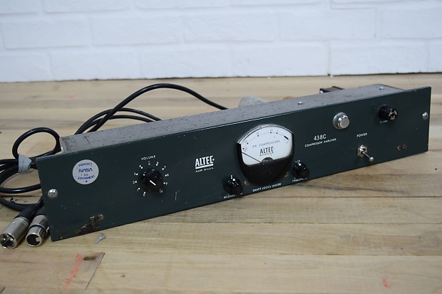 Altec 438c vintage compressor limiter excellent-used | Reverb