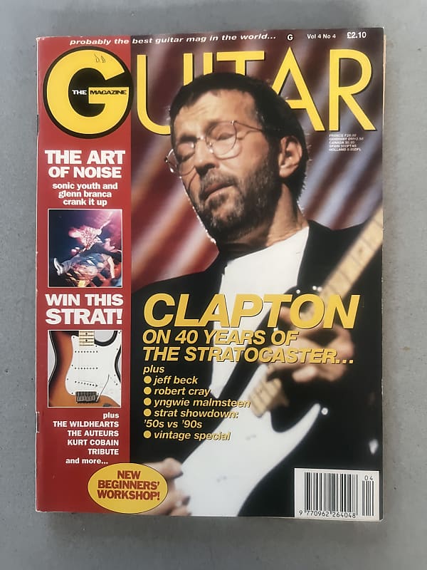 Guitar Magazine UK Eric Clapton edition 1994 - Multi | Reverb UK