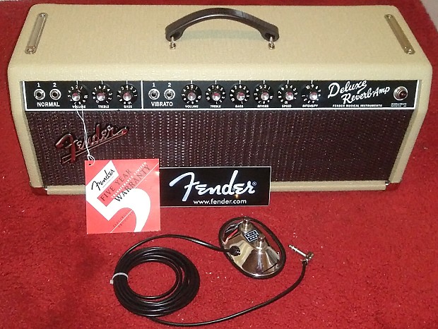 Fender '65 Deluxe Reverb Reissue Head "Limited Edition"- | Reverb