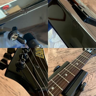 ESP EXP Lawsuit Explorer Black 1997 Metallica James Hetfield | Reverb