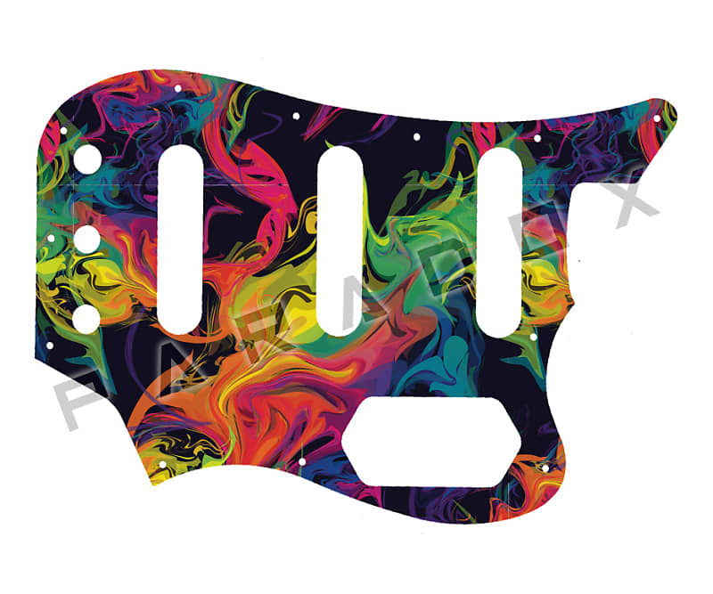 Custom Pickguard For 2023 - 2024 Made in Mexico Fender Bass | Reverb