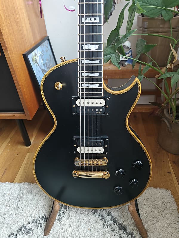 ESP Eclipse I CTM Full Body Thickness 2008 - Matte Black | Reverb