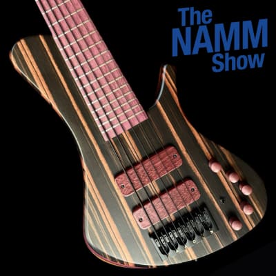 MGbass Infinity Ghost 6 strings 2024 fretless piezo pickup | Reverb