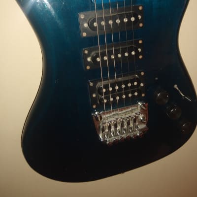1985 Westone Spectrum SX - Transparent Blue - Made in Japan | Reverb