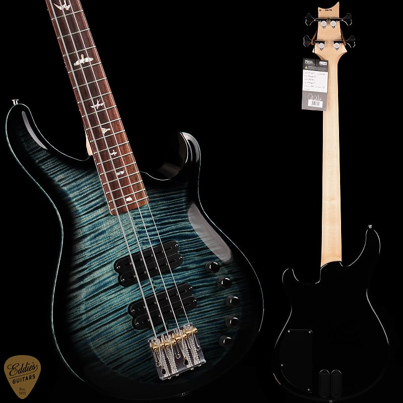 PRS Grainger 4 String Bass - Cobalt Smokeburst | Reverb