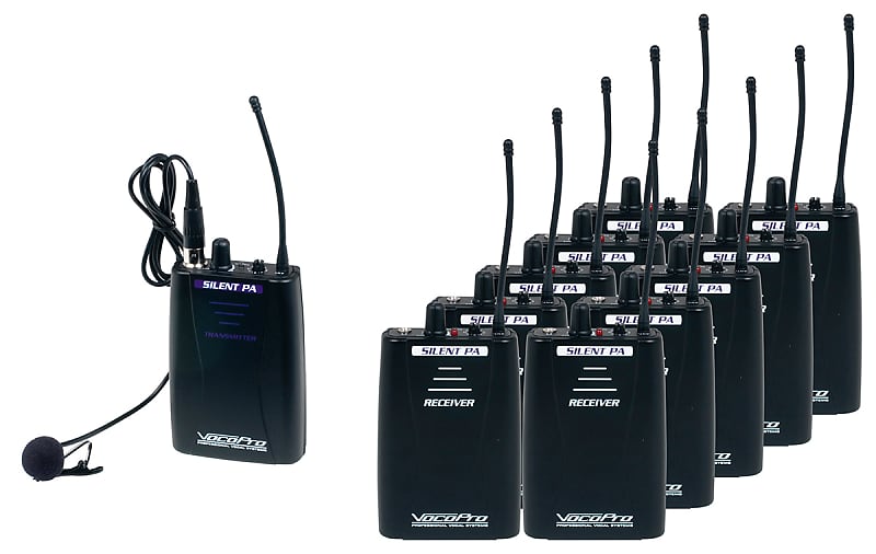 VocoPro SILENTPA-TOUR 10 16CH UHF Wireless Audio System | Reverb