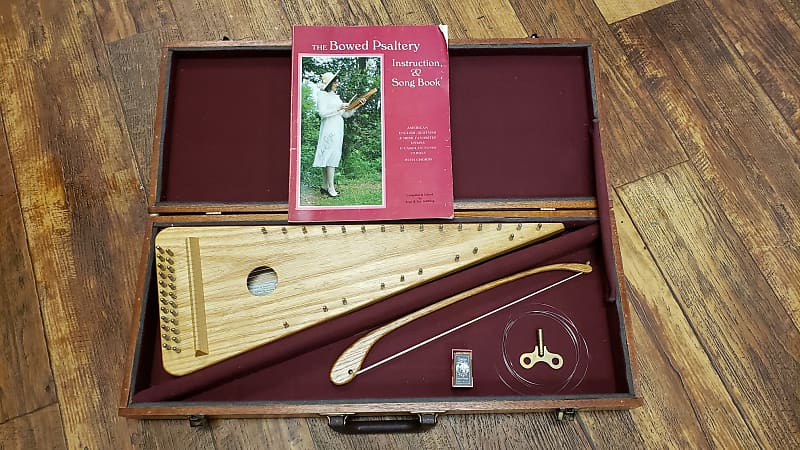 Keron Scruggs American Bowed Psaltery Left Handed in Case | Reverb