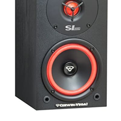 Cerwin Vega SL-5M 5 1/4" 2-Way Bookshelf Speaker Pair | Reverb